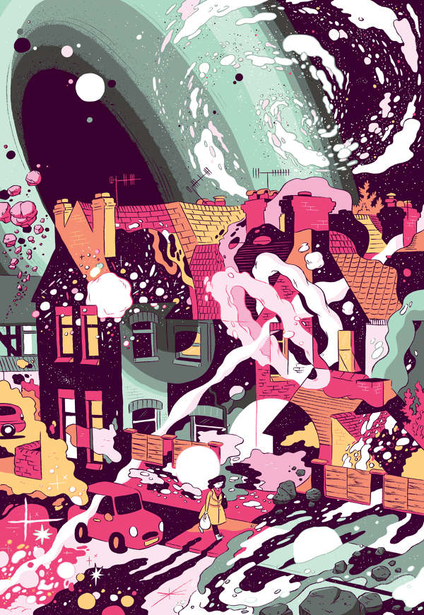 Space - Luke Pearson - Illustration and Comics